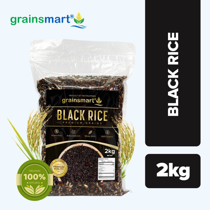 Grainsmart Rice Premium Grains Black Rice 2KG | Lazada PH