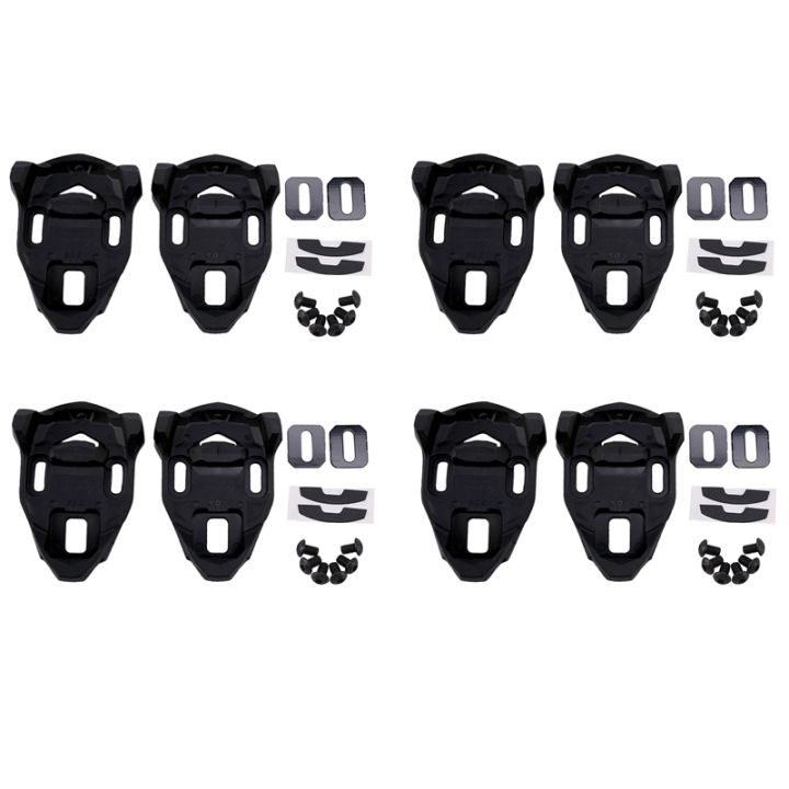 4X Bike Cleat Set Road Bike Cycling Pedal Cleat Lock Anti-Skid Road ...