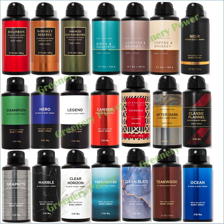 BBW bath &body works body Men's Collection body spray & mist | Lazada.co.th