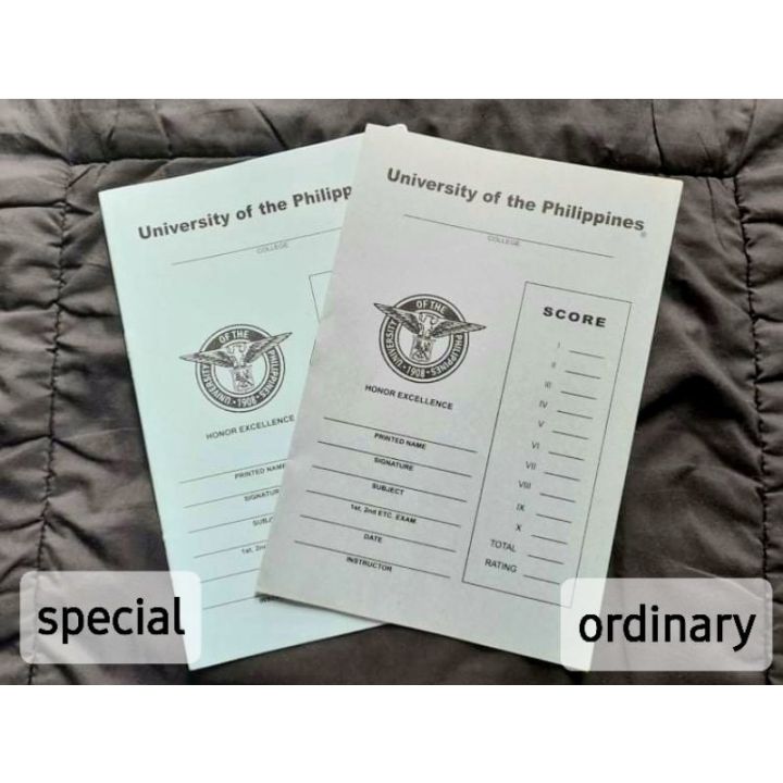 UP Blue Book (10-25 pcs) | Lazada PH