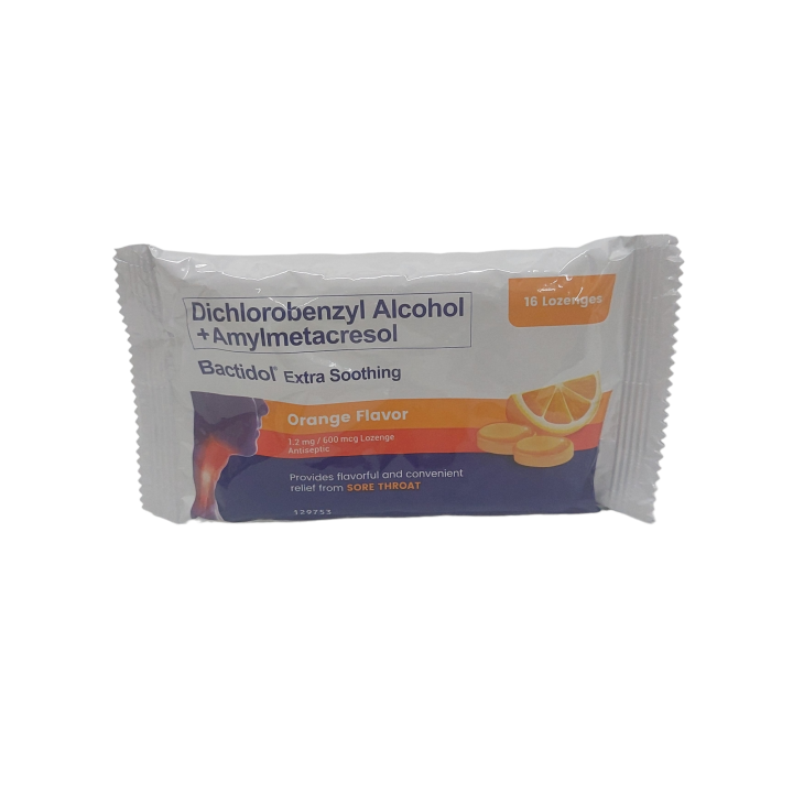 Bactidol Extra Soothing Orange Lozenges 16s | Lazada PH