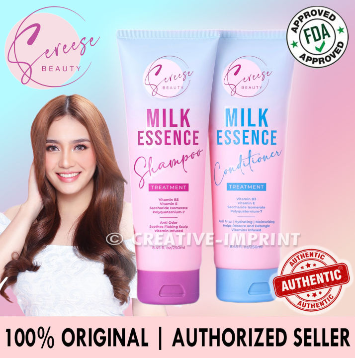 Sereese Beauty Milk Essence Shampoo Conditioner Treatment 250ml ...
