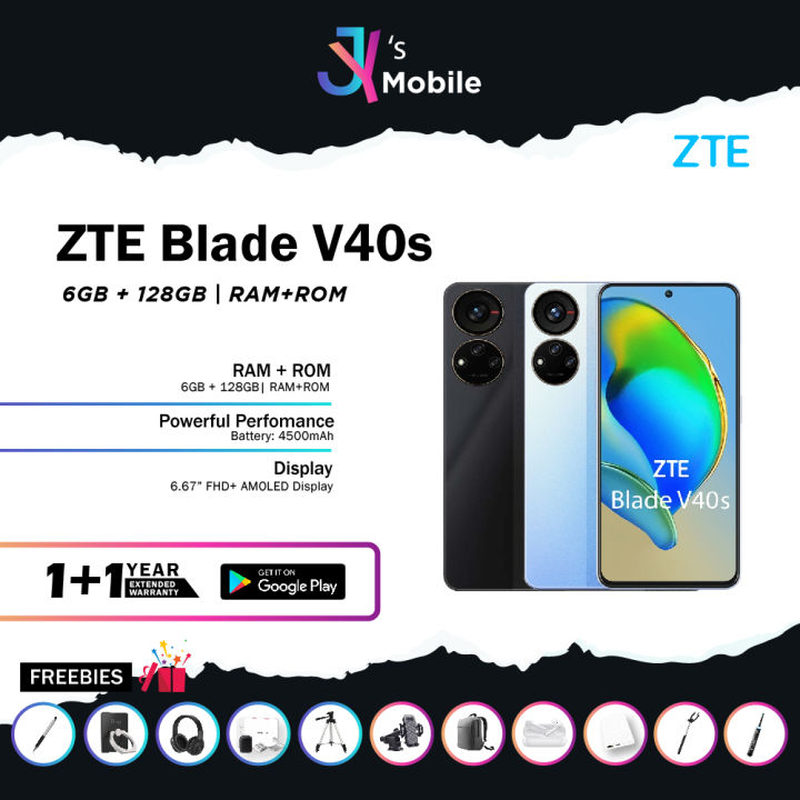 ZTE Blade V40s [6GB RAM 128GB ROM] - Original ZTE Malaysia | Lazada
