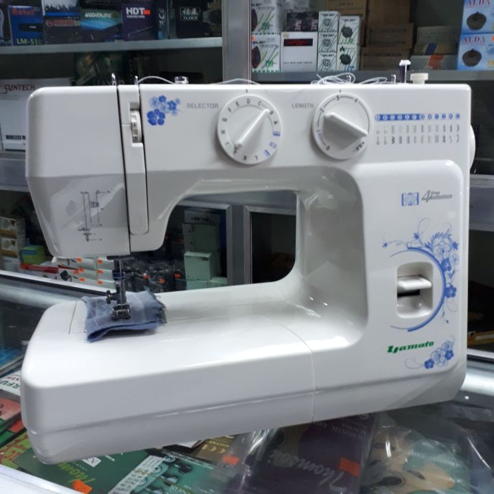 Yamato Portable Multi-Function Sewing Machine 24 Stitches Portable ...