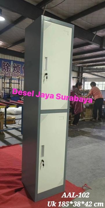 Loker Besi 2 Pintu / Loker Besi / Loker Sekolah / Loker Karyawan ...