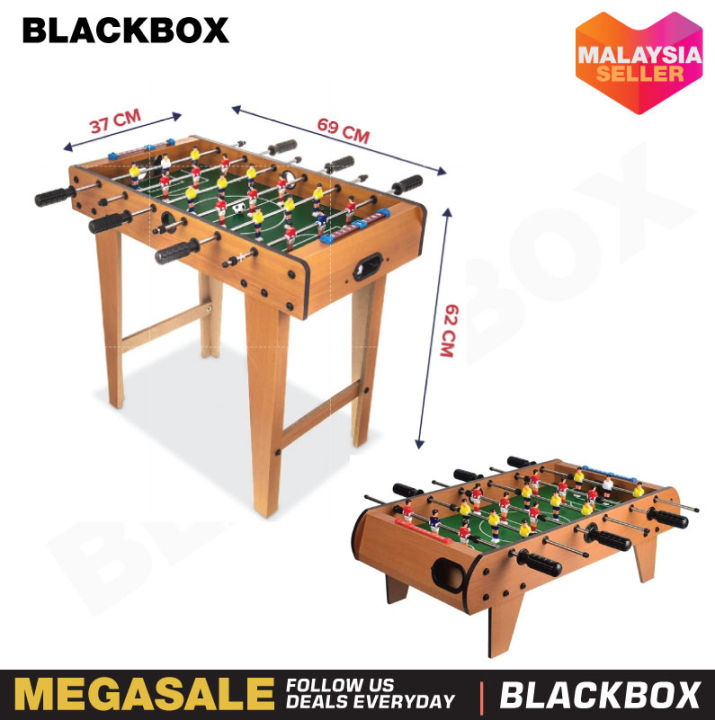 [ 69 CM / 50 CM ] Wooden Foosball Table Game Football Table Game Soccer ...
