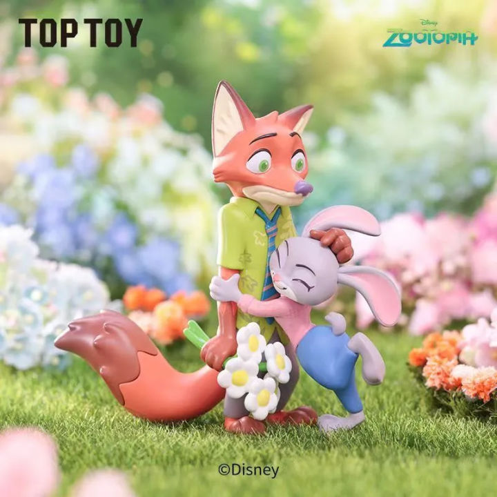 Original TOPTOYS Disney Zootopia Flower Language World Series Action ...