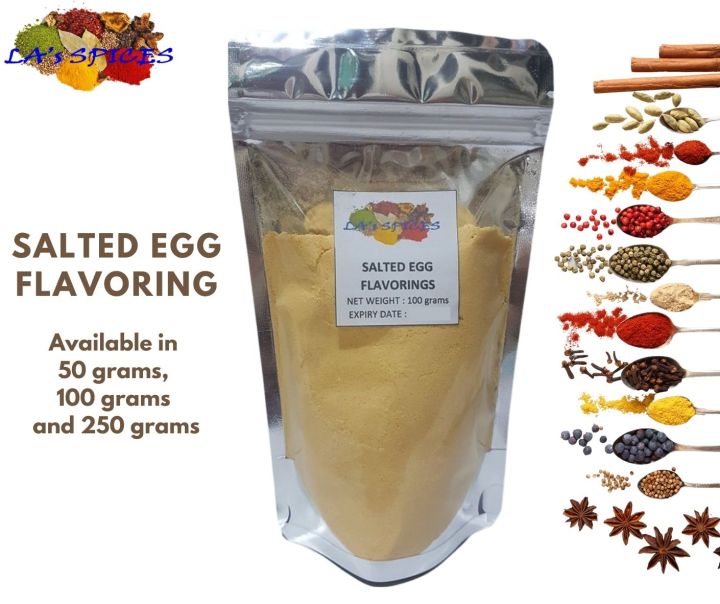 Salted Egg Flavoring - 50 grams, 100 grams, 250 grams and 500 grams ...