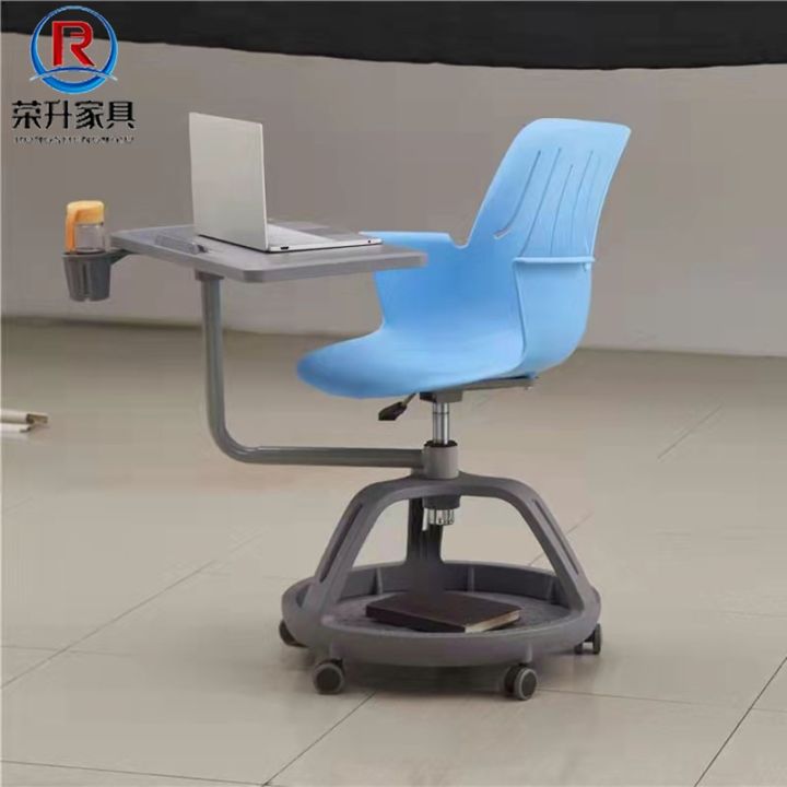 Green multifunctional student chair maker classroom training chair ...