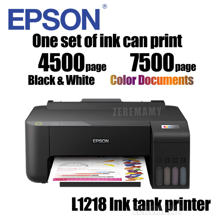 EPSON Epson L1218 color printer Ink tank printer | Lazada