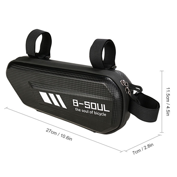 Waterproof Bike Triangle Bag Hard Shell Bicycle Tube Frame Bag MTB Road ...
