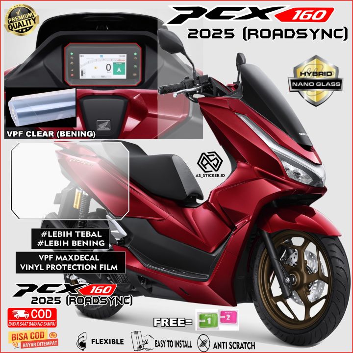 STICKER ANTI GORES SPIDOMETER PCX 2025 ROADSYNC / ANTI GORES ...