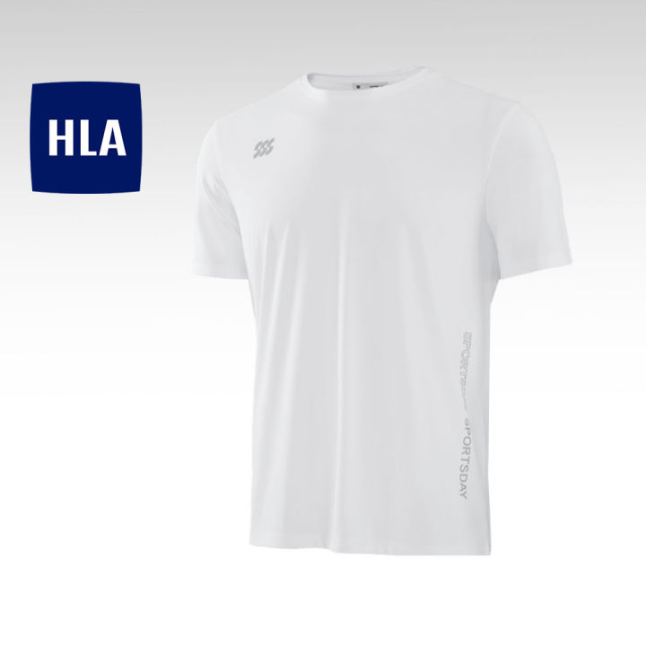 HLA Sportsday Series Cool Feeling Stretch Sport Short Sleeve T-Shirt ...