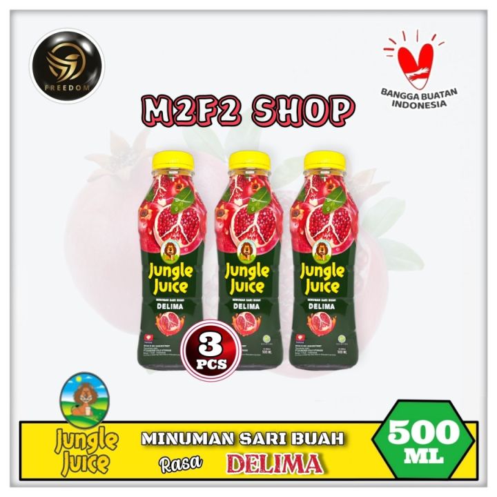 Diamond Jungle Juice Pomegranate | Jus Delima Botol Pet - 500 ml ...