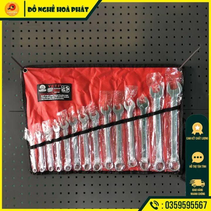 Bộ cờ lê YETI 14 chi tiết tiêu chuẩn USA 8-24 | Lazada.vn