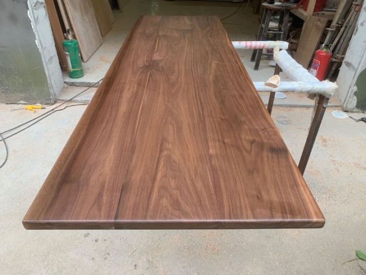 Customization of Black Walnut Timber Slab Log Plate Solid Wood ...