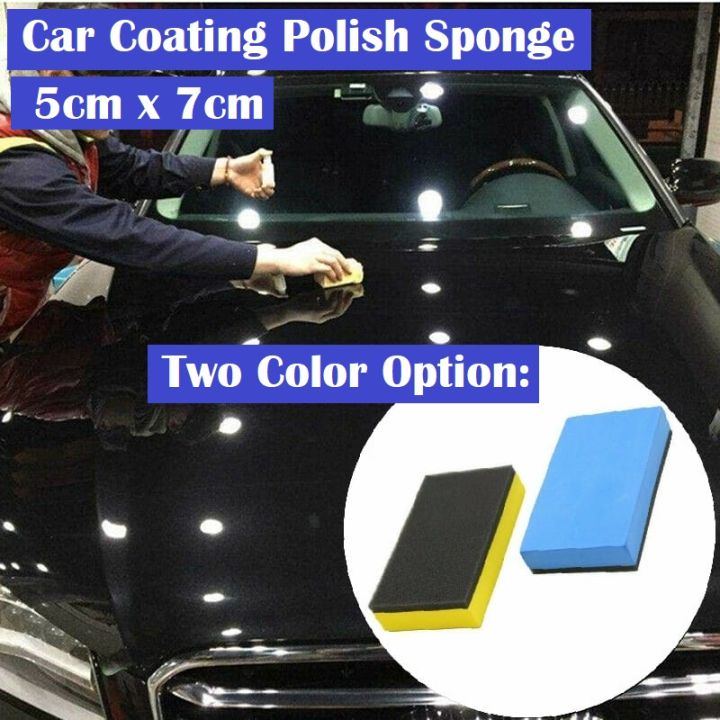 Car Sponge Coating Pad Detailing Sponge Pad Polishing Waxing Pad ...