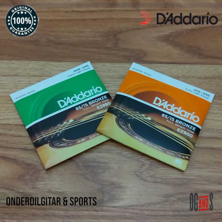Senar Gitar Akustik D'Addario EZ Series Original | Lazada Indonesia