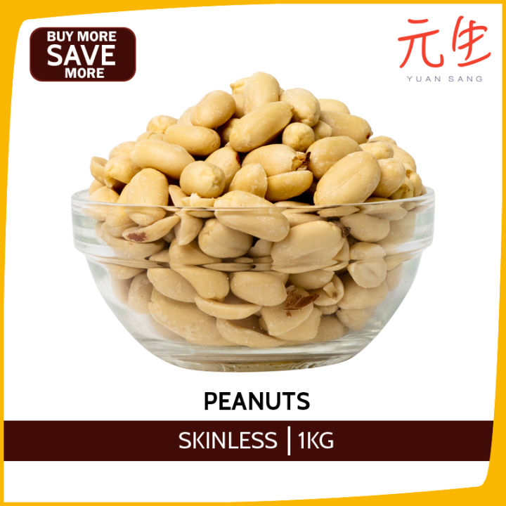 Raw Peanuts Skinless 1KG Healthy Quality Dried Goods | Lazada Singapore