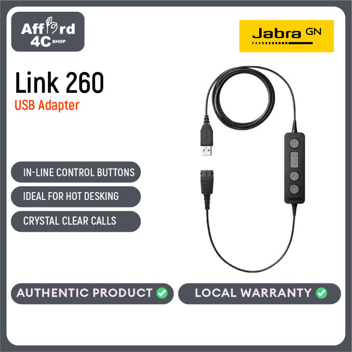 Jabra Link 260 USB Adapter | Lazada PH