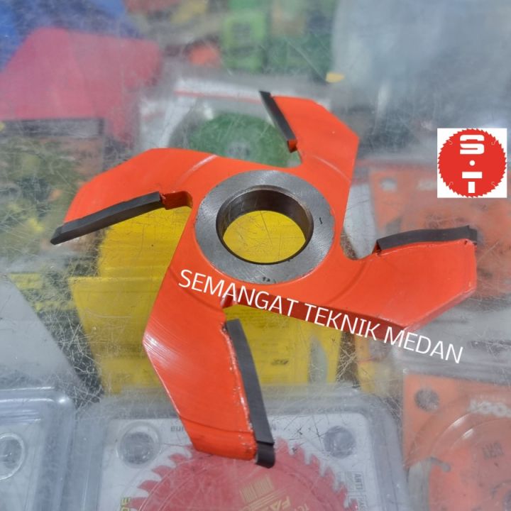 3166 MATA PISAU PROFIL ROUTER SPINDLE PANEL PINTU KAYU 6" 6 " BAWAH ...