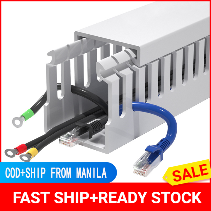 Cable Raceway Kit Open Slot Wiring Raceway Duct with Cover Cable ...