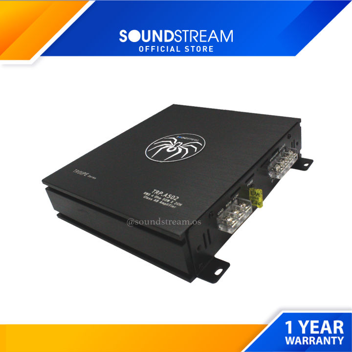 Soundstream 2CH Class AB Troupe Series Amplifier TRP.A502 | Lazada