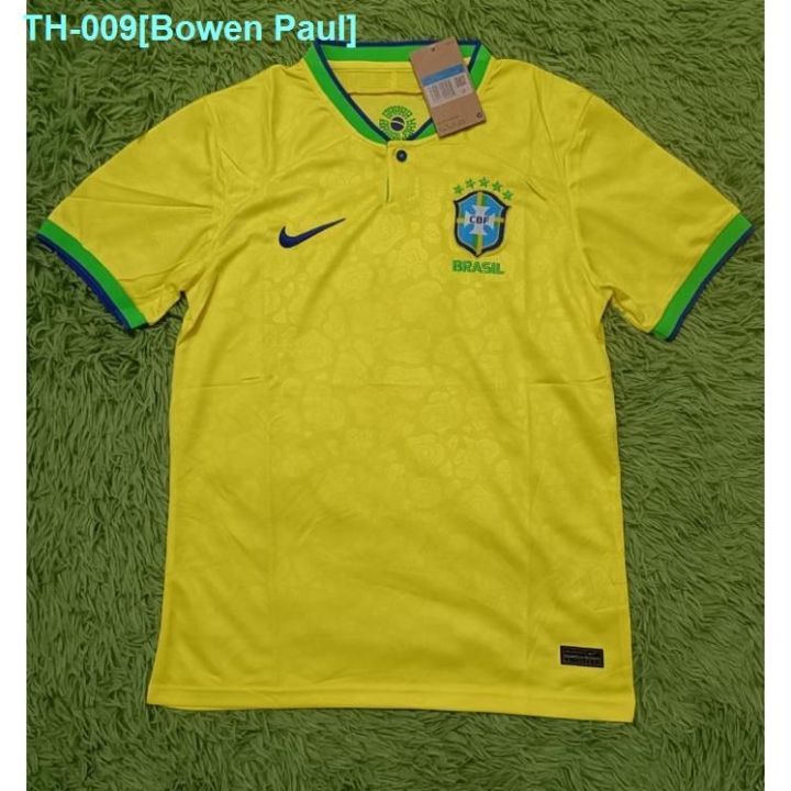 JERSI BRAZIL / BRASIL HOME KIT SEASON 2022 WORLD CUP | Lazada.co.th