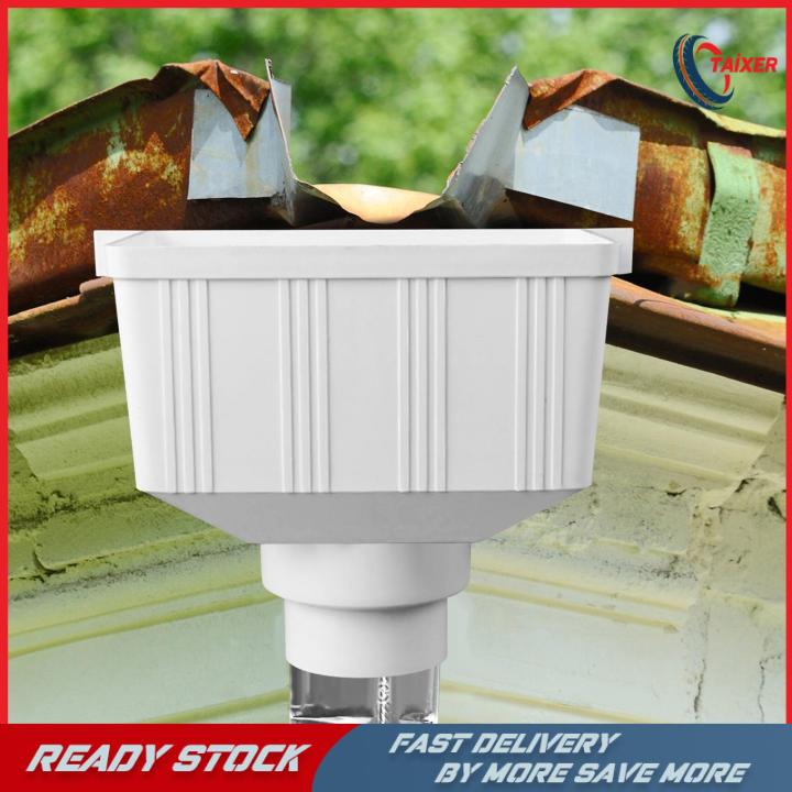 Taixer Rain Downspout Connector Rainwater Diverter Connector Fitting ...