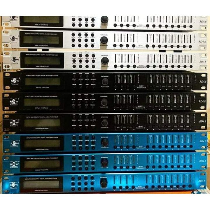DIGITAL AUDIO PROCESSOR RDW DLMS MANAGEMENT SPEAKER RDW RD4.8 / RDW 4.8 ...
