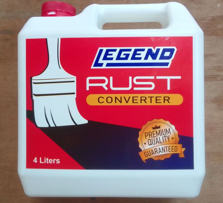 Legend Rust Remover Converter Premium [500 mL /1 Liter / 1 Gallon ...