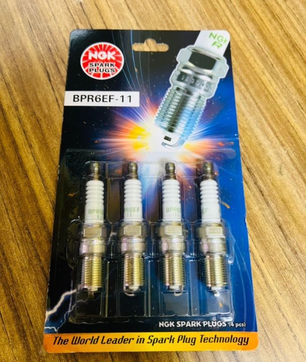 NGK Spark Plug BPR6EF-11 Proton Gen2 Persona Saga Blm Exora Waja Campro ...