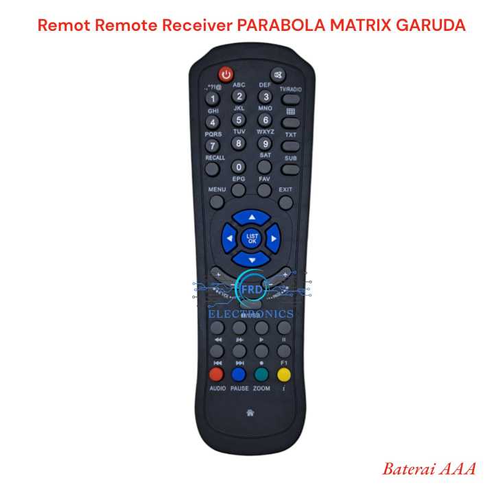 Remot Remote Receiver PARABOLA MATRIX GARUDA | Lazada Indonesia