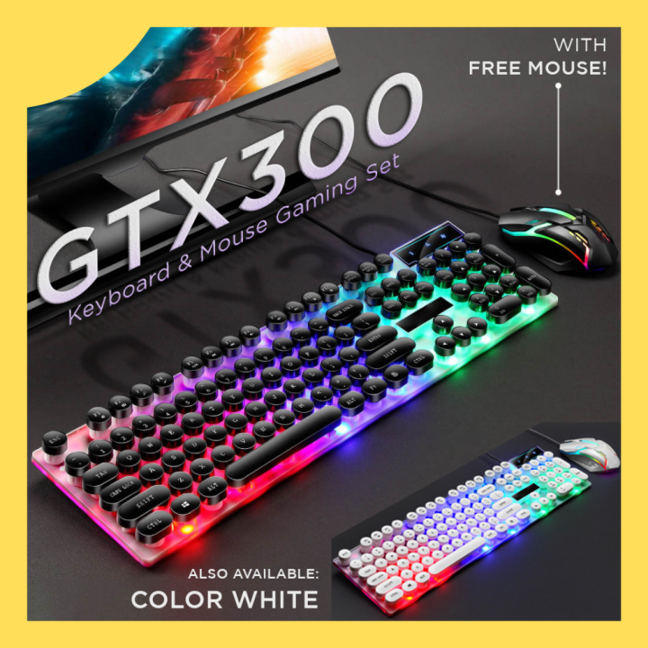 Limeide GTX 300 Suspension Light Mechanical Keyboard | Lazada PH