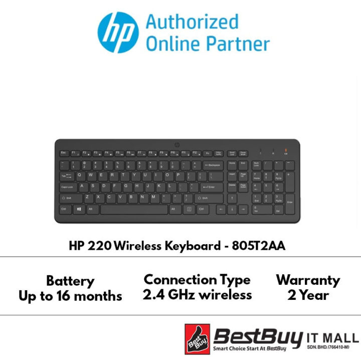 HP 220 Wireless Keyboard - 805T2AA | Lazada