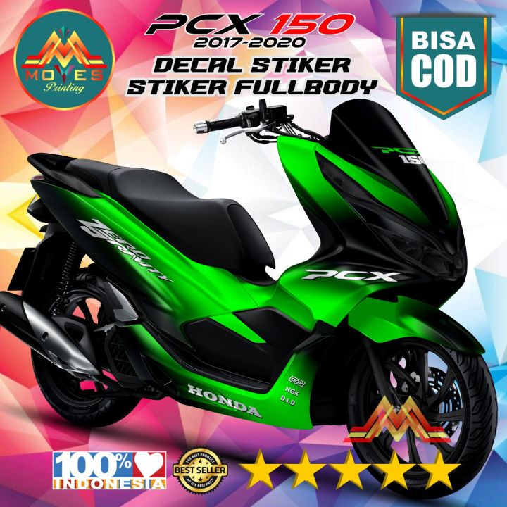 ⭐⭐⭐⭐⭐( cod ) stiker pcx 150 desal stiker motor pcx 150 full body decal ...