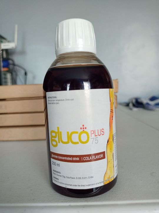 Gluco Plus, Glucose Concentarted Drink , 75 grams, cola flavor | Lazada PH