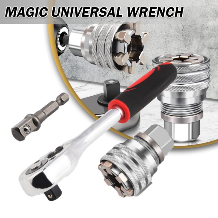 Ocean 1PC 10-19mm Universal Adjustable Socket for Electric Drill ...