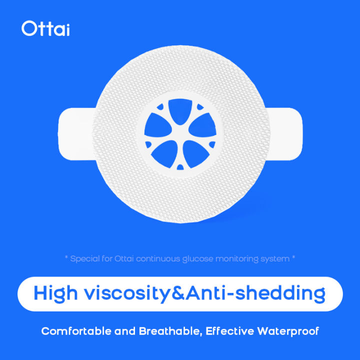 5 miếng dán cố định đặc biệt cảm biến ottai cgm, miếng dán gia cố chống rơi và chống va chạm ...