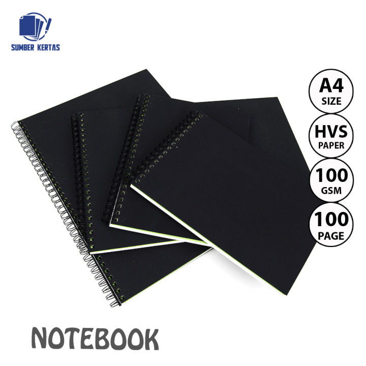 NOTEBOOK A4/JURNAL/BUKU CATATAN/NOTEPAD/HVS/ GRID/KOTAK2#DOTTED/TITIK2 ...