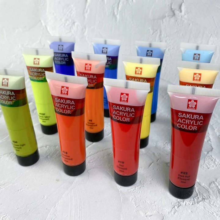 Sakura Acrylic Color 75ml (Part 1) | Lazada PH