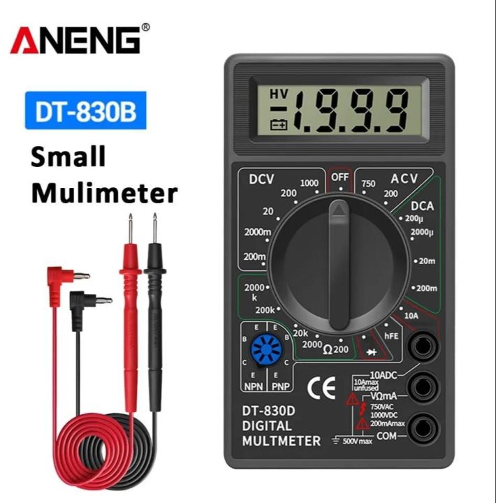 PROMO!DT830B Multimeter multitester digital DT-830B avometer ...
