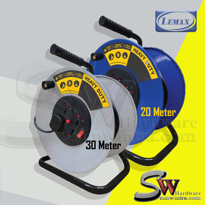 Lemax / LMX 30 Meter 4G Industrial Type Extension Plug & Adapters Heavy ...