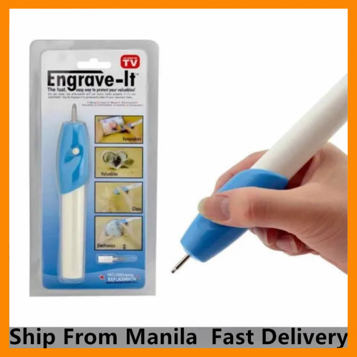 Cordless Engraving Pen - Perfect for Metal Wood Ceramic Glass - Accessory Tool for Crafting ...
