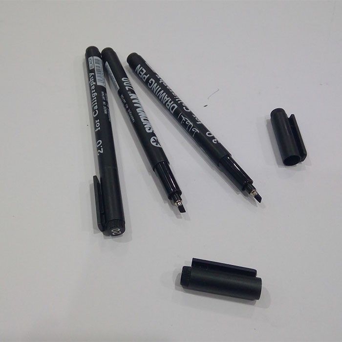 Pulpen Kalighrafi / Drawing Pen Kaligrafi 1,0., 2,0., 3,0. Snowman ...