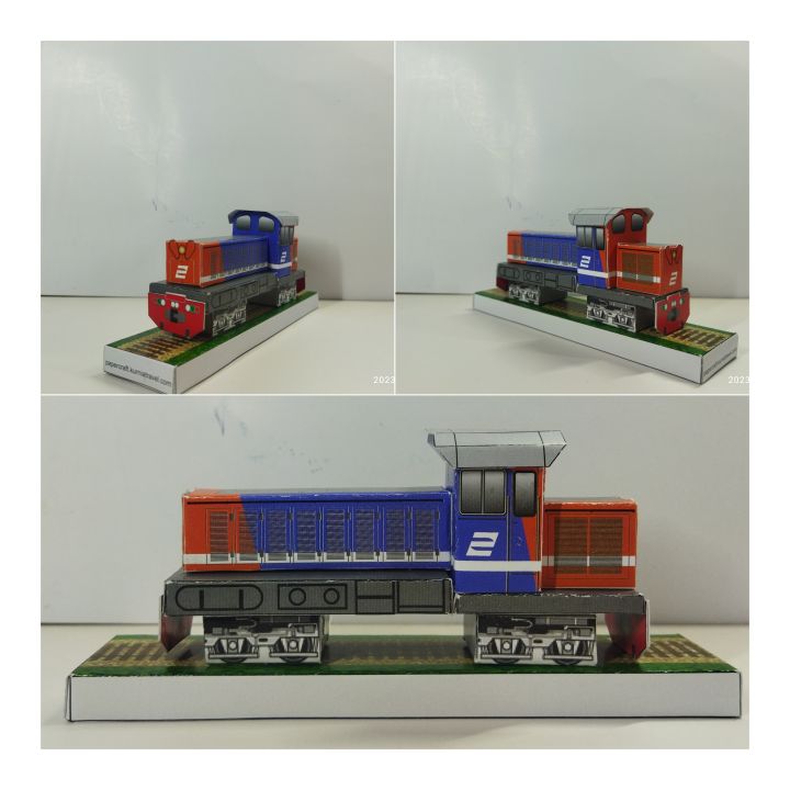 Papercraft Lokomotif BB 300 Perumka Merah | Lazada Indonesia