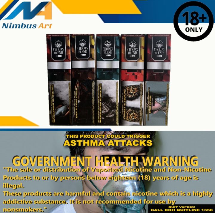 Cholo's Blends 20ml Premiums E-Liquids Original | Lazada PH