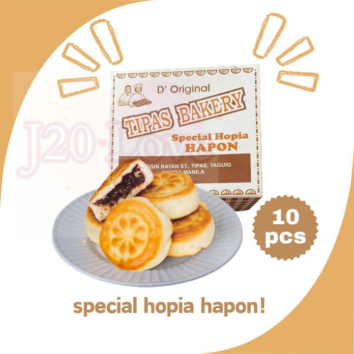 D' ORIGINAL TIPAS SPECIAL HOPIA HAPON 1BOX 10PCS FRESHLY BAKED | Lazada PH