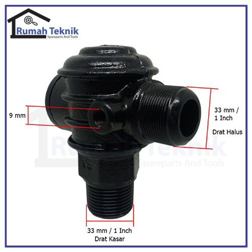 Check Valve 1 Inch Kompresor Angin 7,5 10 15 20 HP | Lazada Indonesia