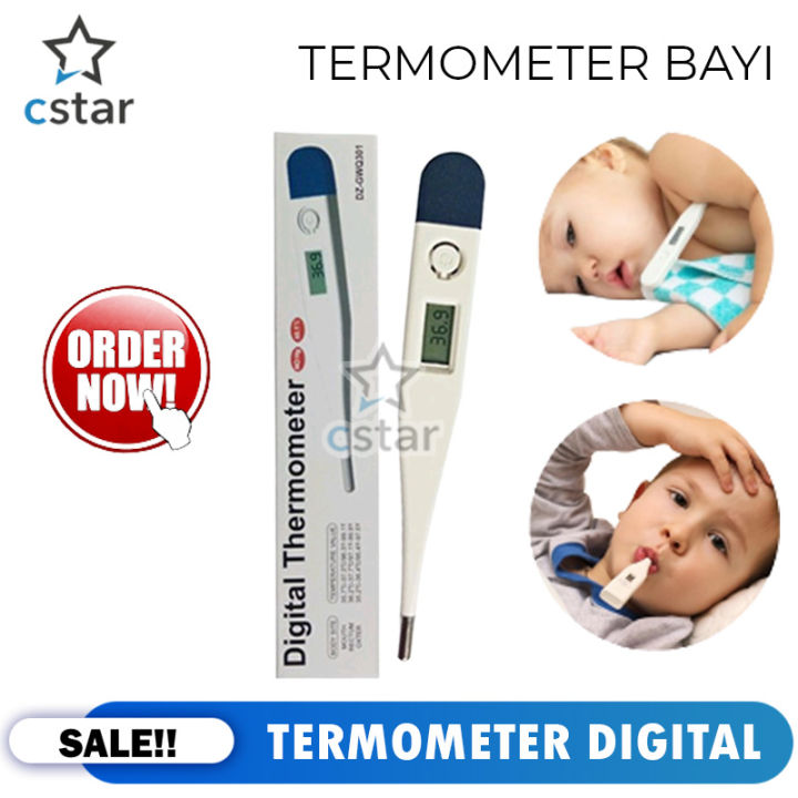 Termometer Digital / Alat Pengikur Suhu Anak Dewasa | Lazada Indonesia